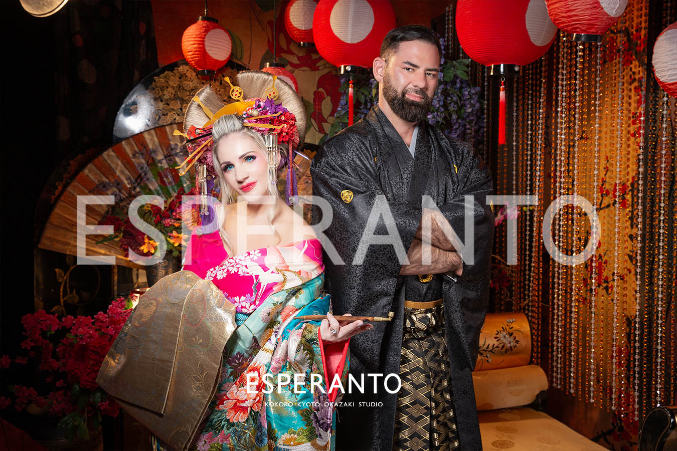 Two beautiful couples visited us!! | ルックメイクラボ・エスペラント京都